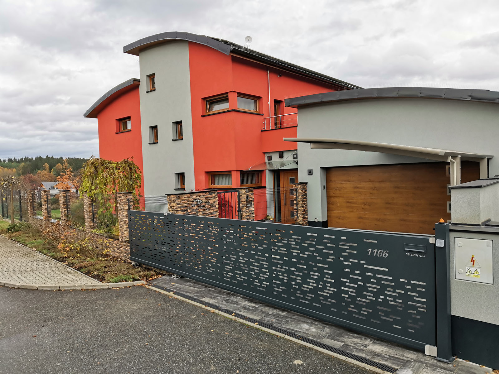 Plotové pole, šířka 50 cm, výška 50 cm, bez lakování rámu, výplň ...